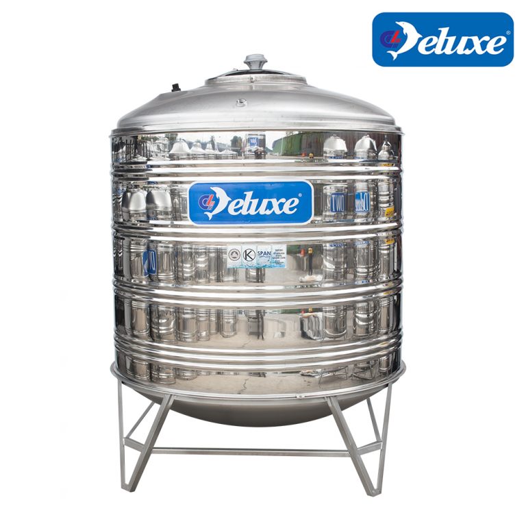 DELUXE CL80K Vertical Round Bottom With Stand 304 Stainless Steel Water ...