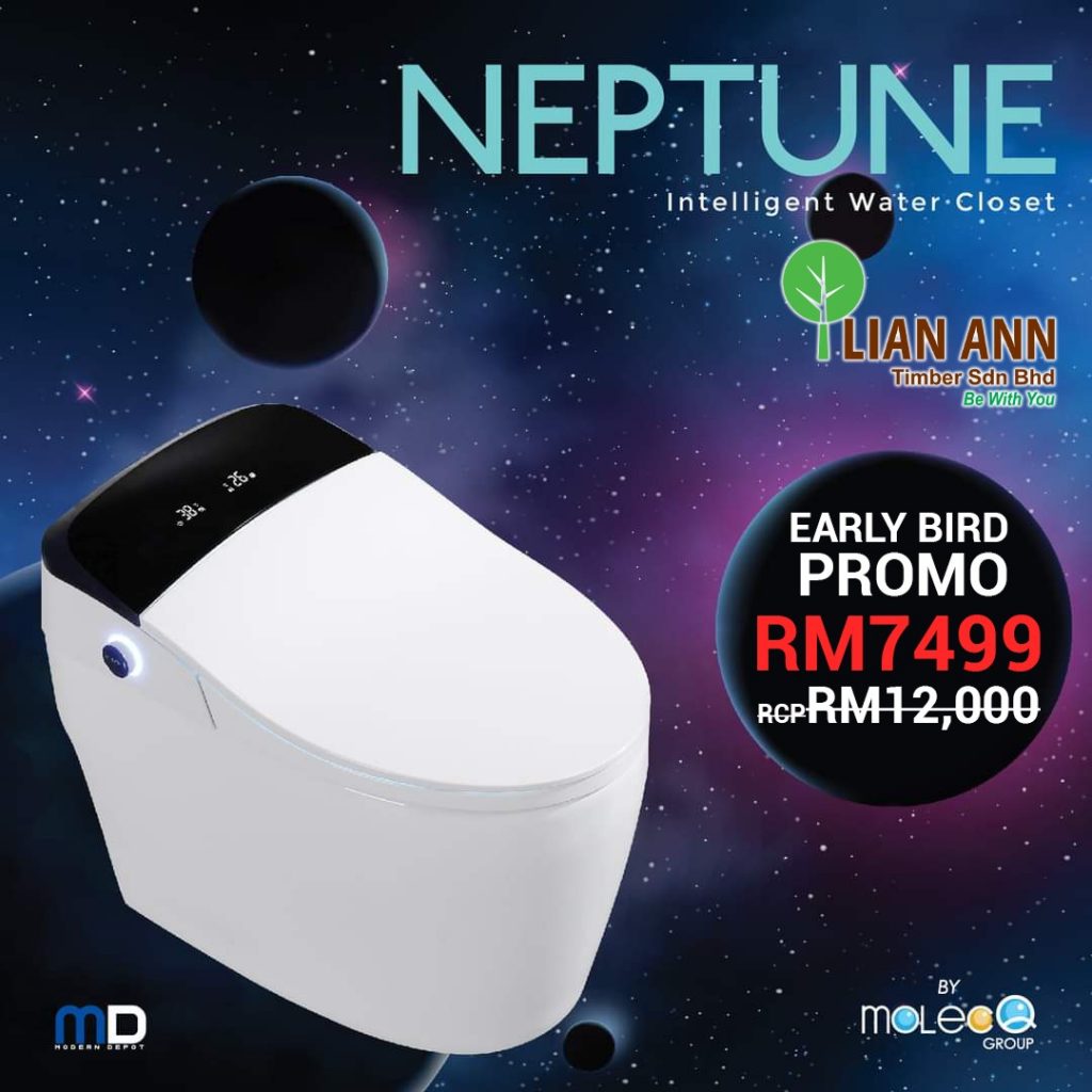 MD Intelligent Water Closet Neptune - Lian Ann Online Eshop