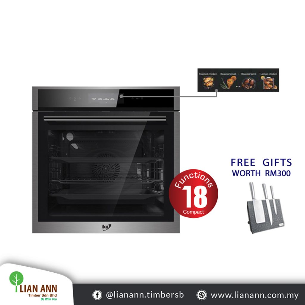 IKA Built-in Oven IKA-B013F88L-TFT - Lian Ann Online Eshop